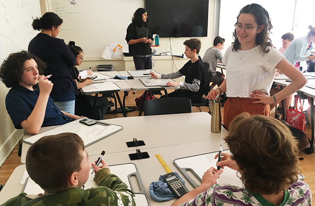 Senior experience spotlight: Middle School algebra - Beaver Country Day ...