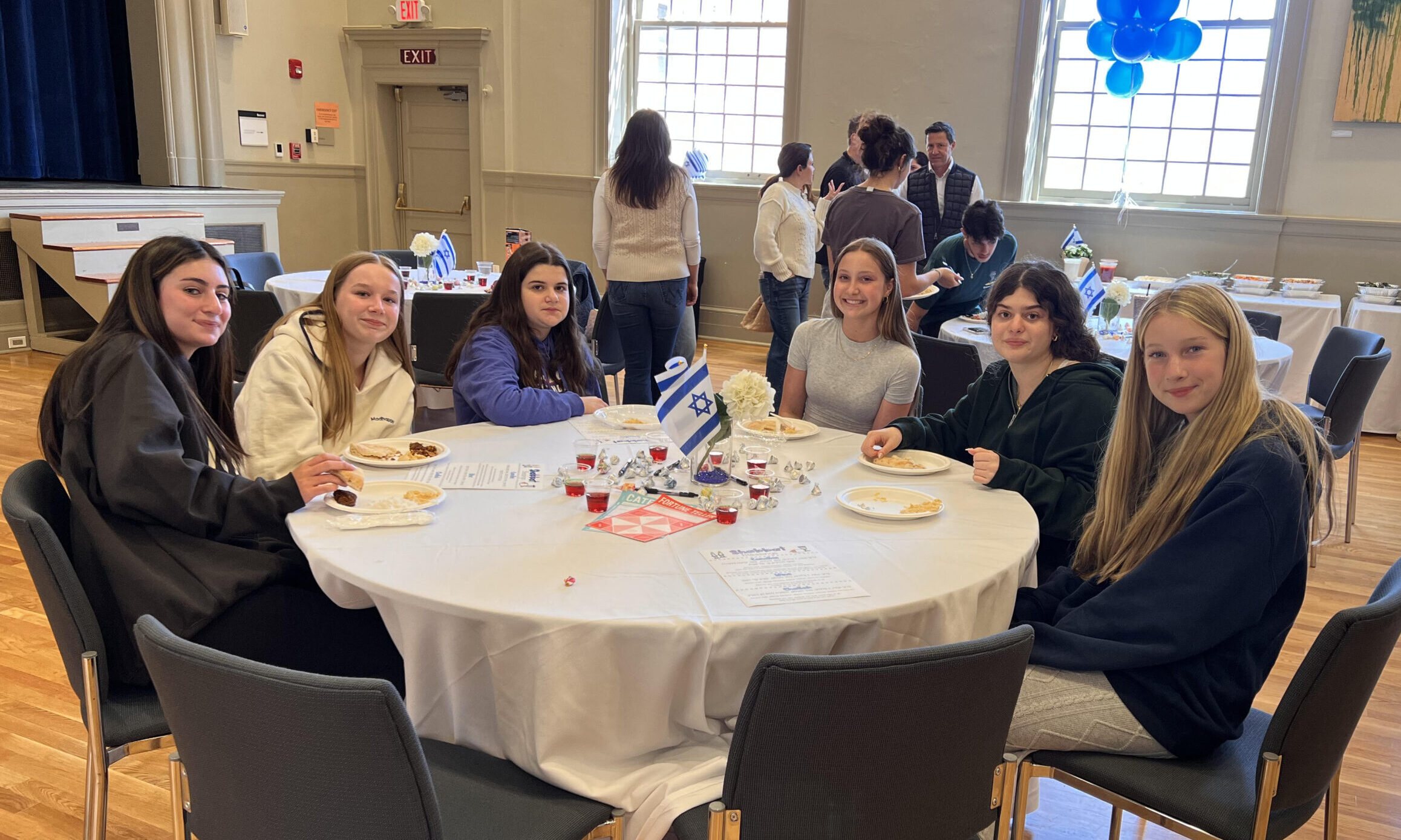 Student leaders of the Jewish Cultural Club and Jewish Affinity Group ...