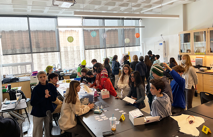 BVR Academics: 7th grade students visit Upper School forensics science ...