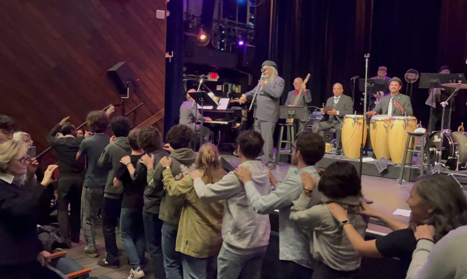 Jazz Ensemble goes backstage at Afro-Cuban All Stars show - Beaver ...